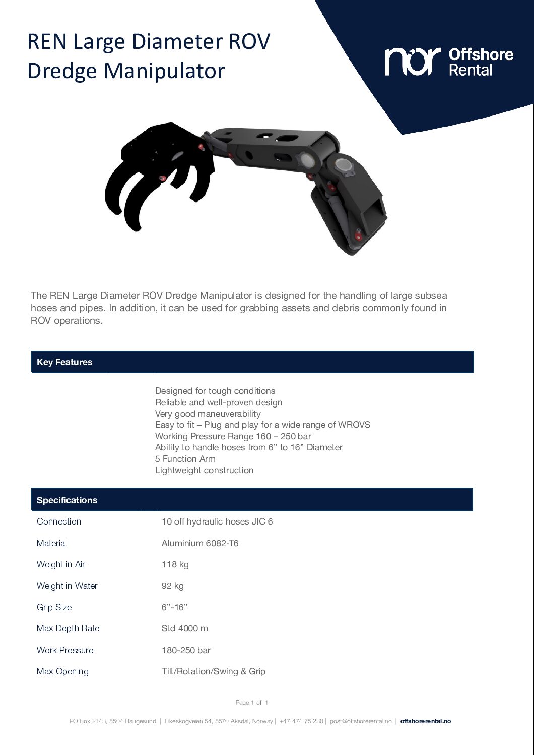 NOR-DS-REN Large Diameter ROV Dredge Manipulator-310323.docx ...