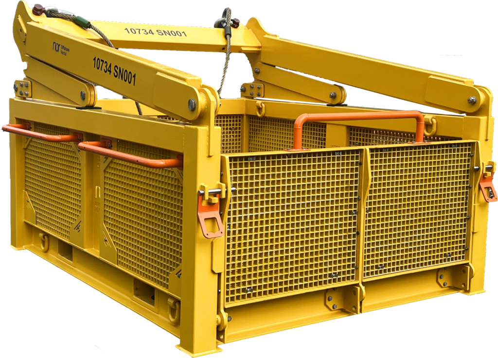 10ft Multipurpose Subsea Basket with Door - Norwegian Offshore Rental